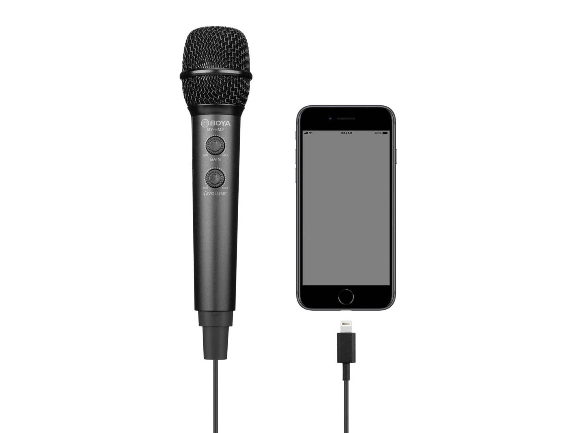 microphone BOYA BY-HM2 CONDENSER (BK)